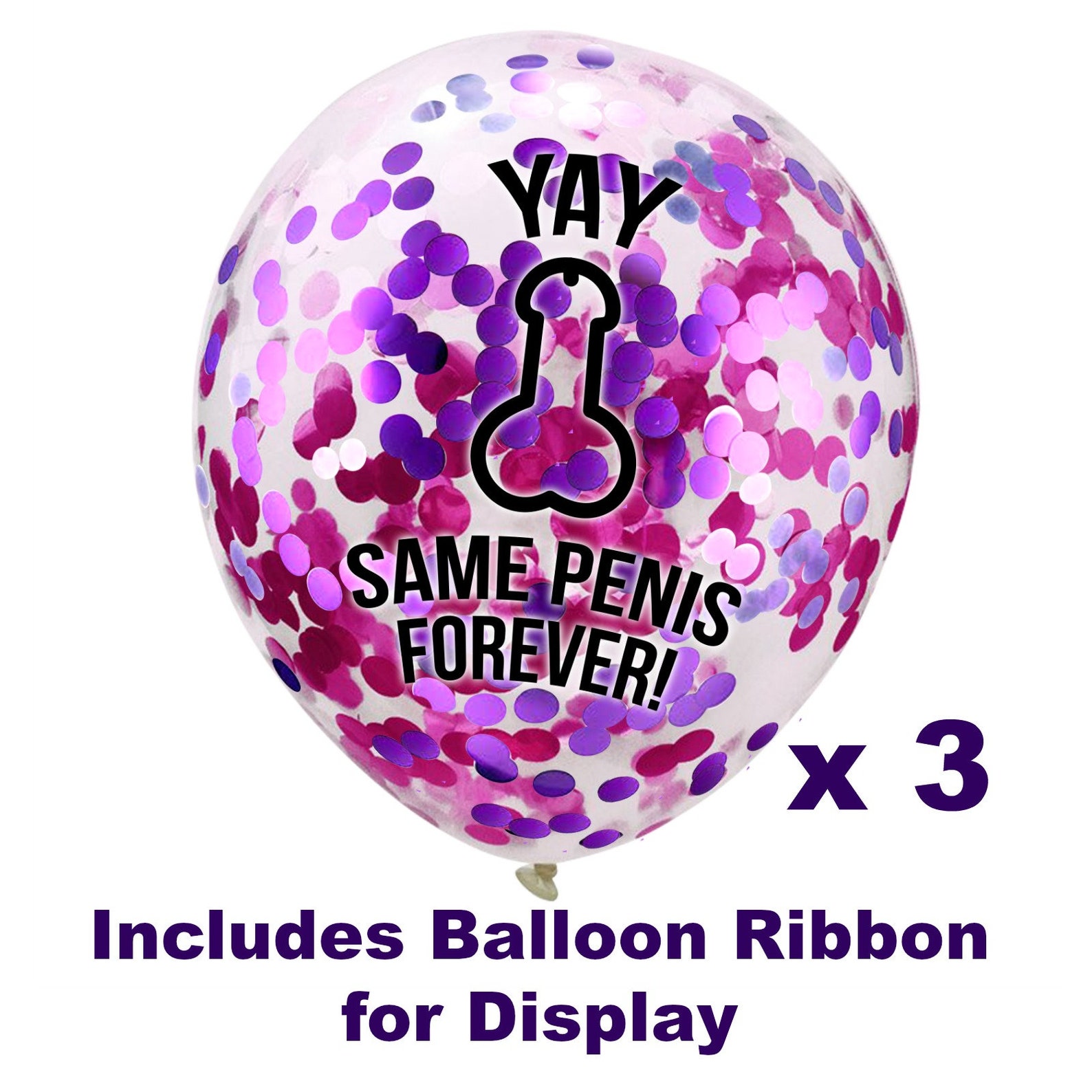 Hen Party Balloons Bachelorette Balloons Willy Balloon - Etsy