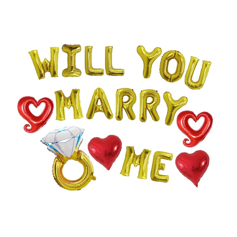 Marry Me Balloons - Etsy