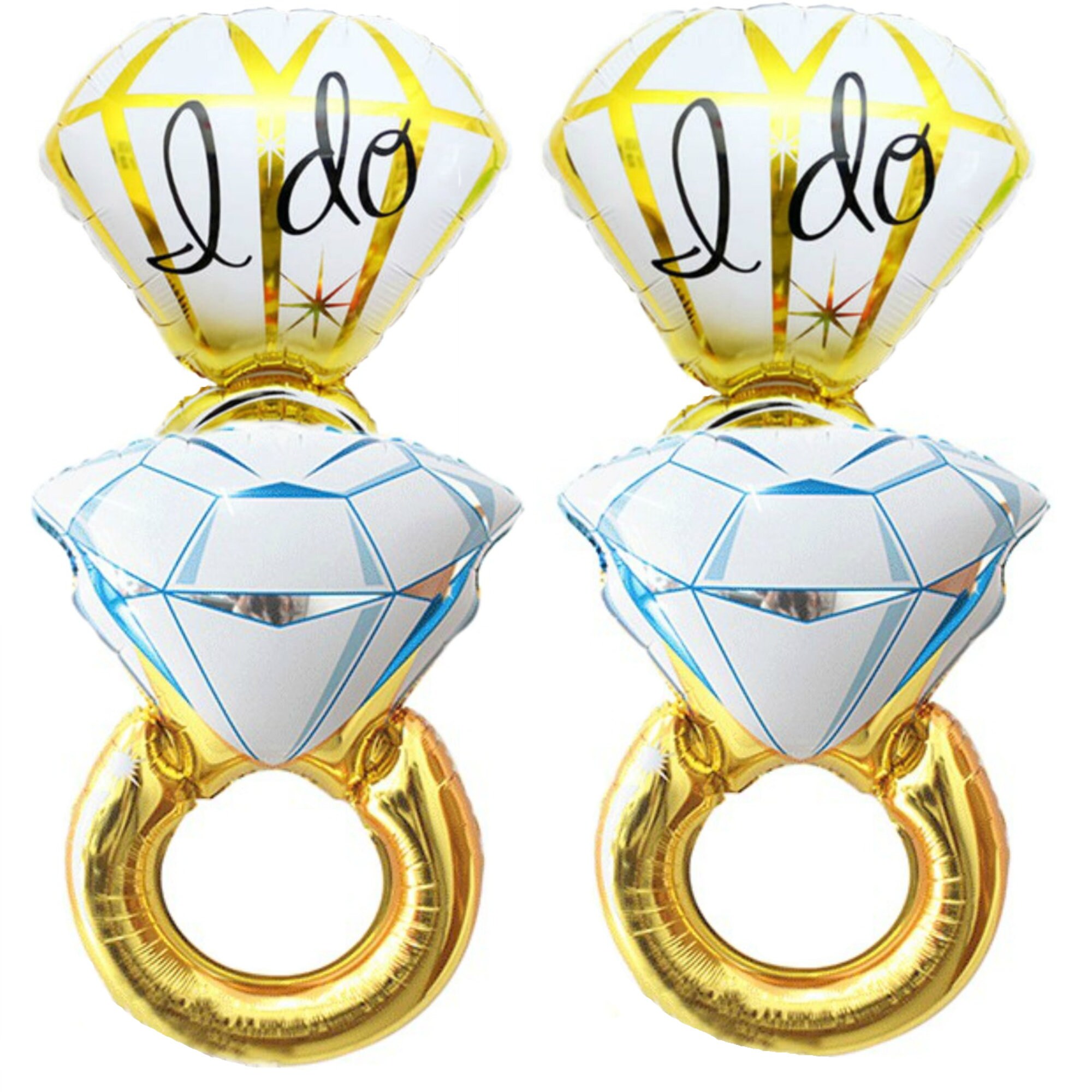 I Do Balloons & Diamond Ring Balloons Wedding Bridal Shower - Etsy ...