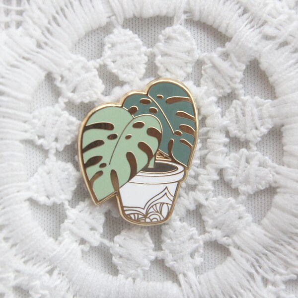 Plant Enamel Pin - Etsy
