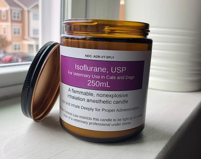 The Original Isoflurane Gas Candle© | Funny Gifts for Veterinary ...