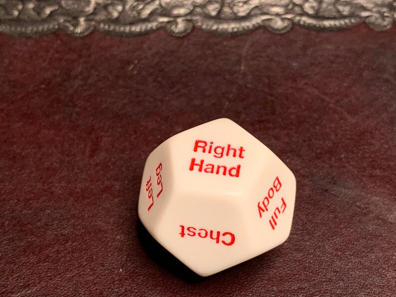 Hit Location D12 twelve Sided Die Dice Critical Fumble | Etsy