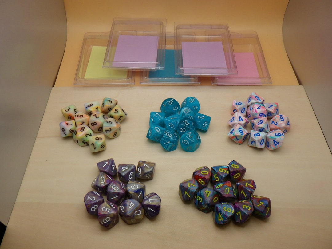 16mm Dice 10d10 (ten Ten-sided)- Many Color Options - Tool Supply Card ...
