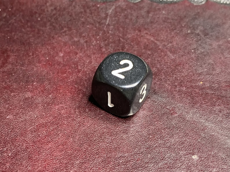 16mm D3 3 Three Sided Die Dice 1-3 6 Six Sided Tabletop - Etsy