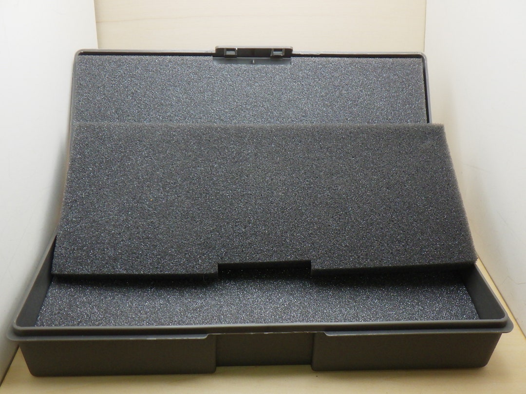 Carrying Storage Case (S) W/3 Uncut Foam Layers 10 5/8"x 4 5/8"x 1 3/4 ...