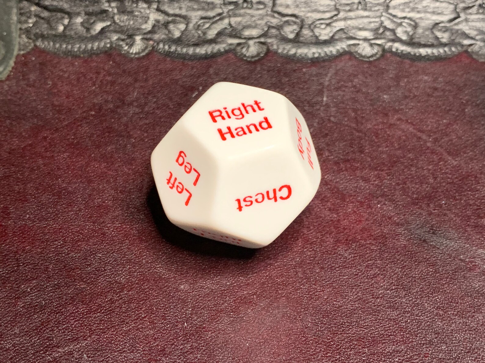 Hit Location D12 twelve Sided Die Dice Critical Fumble | Etsy