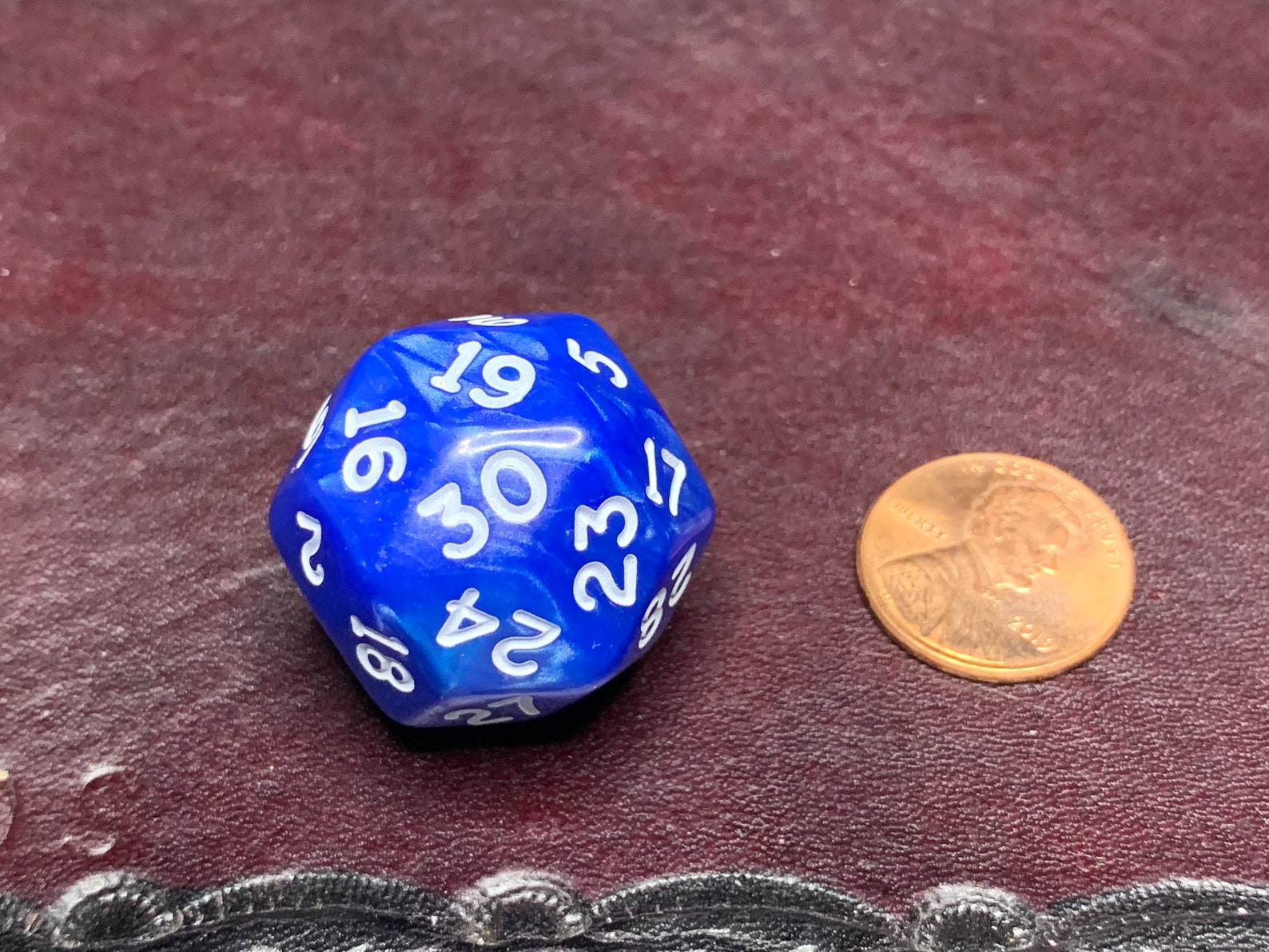 Pearlescent D30 Strategy Dice | 30 Sided Polyhedral Die / TTRPG Gaming ...