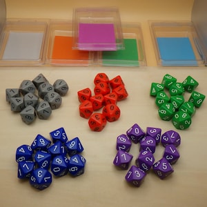 16mm Dice 10d10 (ten Ten-sided)- Multiple Color Options - RPG Tool ...