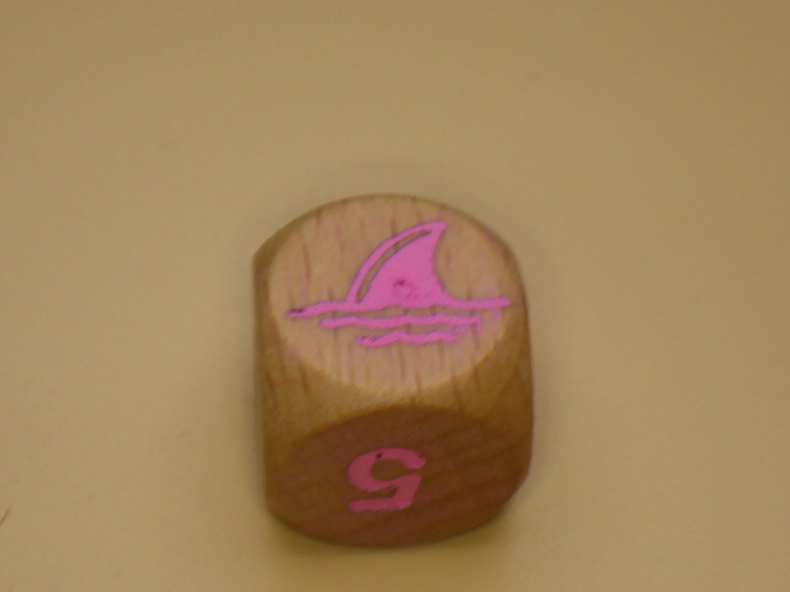 Shark Fin Custom D6 Die 16mm Six Sided RPG Tool Tabletop - Etsy