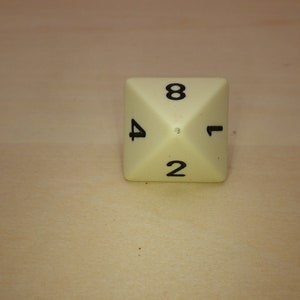 D8 (8-sided) Doubling Cube Die - Tabletop Gaming RPG Roleplay CCG Board ...