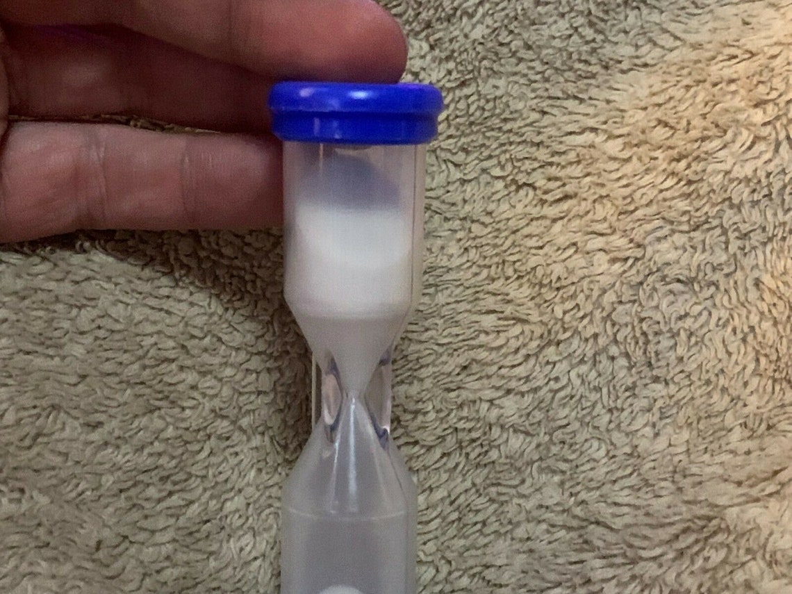 Hourglass 2 Minute Sand Timer 120 Second Counter Tabletop | Etsy