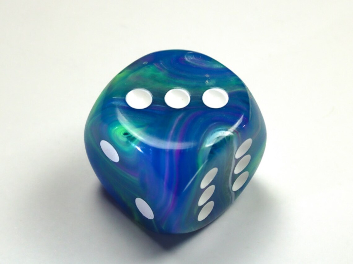 Jumbo 30mm D6 Festive Extra Large RPG Tabletop Roleplay CCG - Etsy