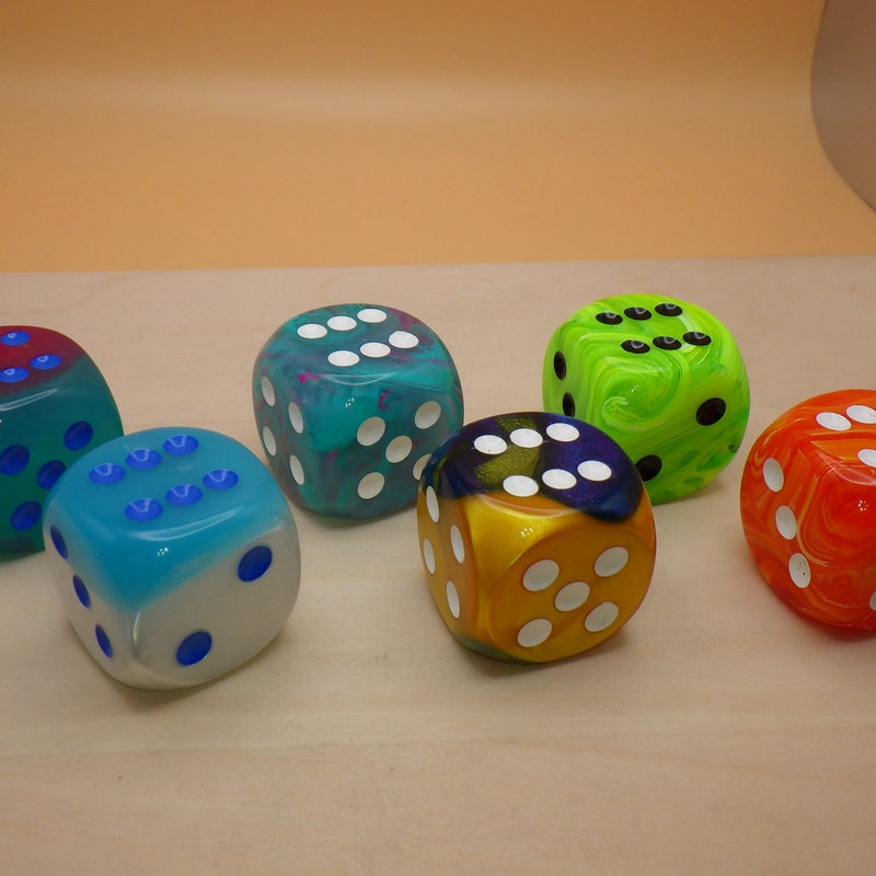 Customized Big Dice D6 - Etsy