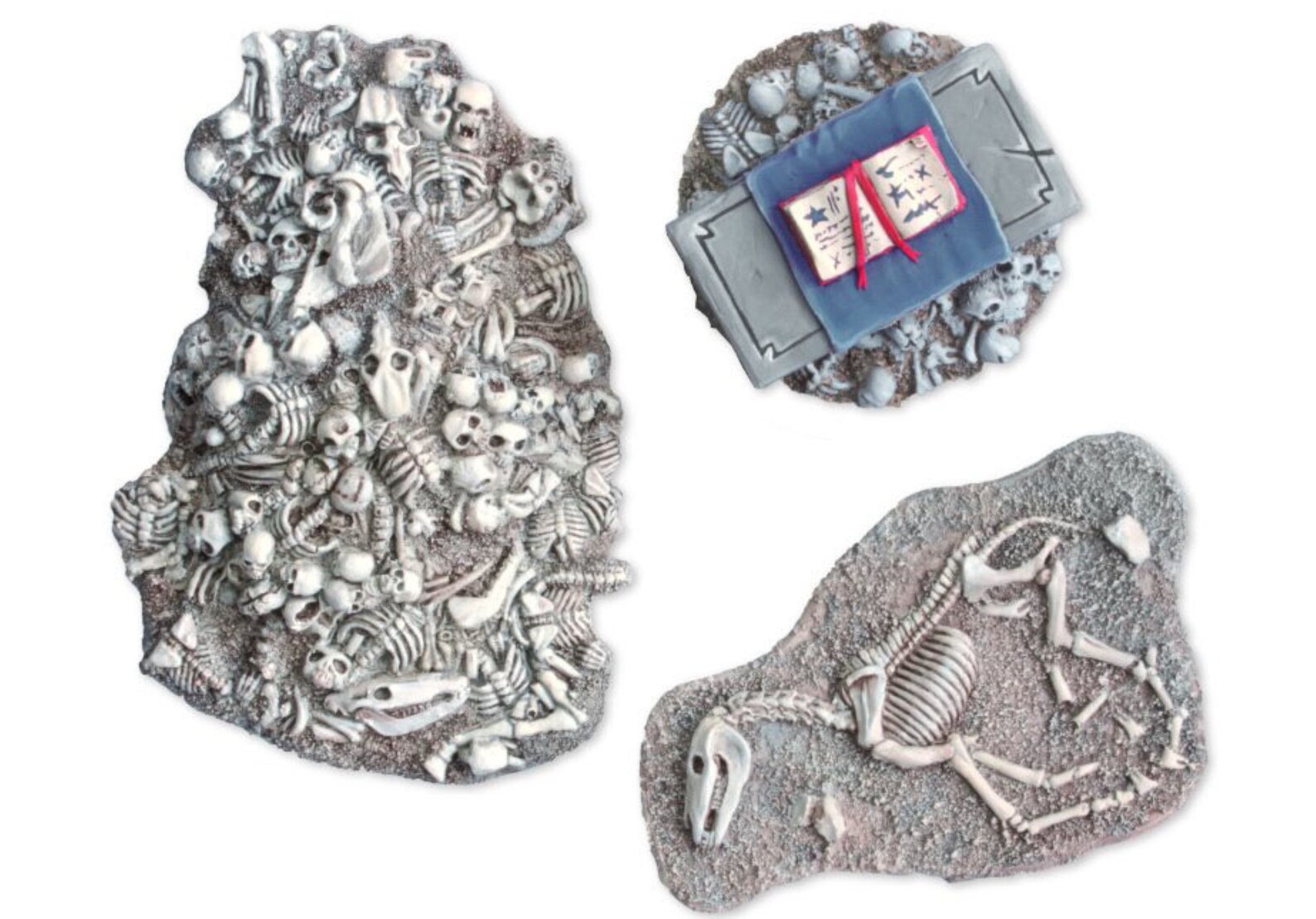 Bone Terrain Set 1 3 Miniatures Figures RPG Tabletop - Etsy