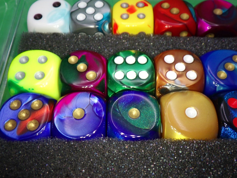 D6 Dice Sampler Pack Packet Catalog Gemini 2019 Jewelry - Etsy