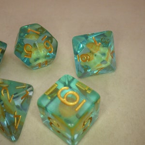 Turtle Dice 16mm 7 Die Polyhedral Dice Set - RPG Tool Tabletop Roleplay ...