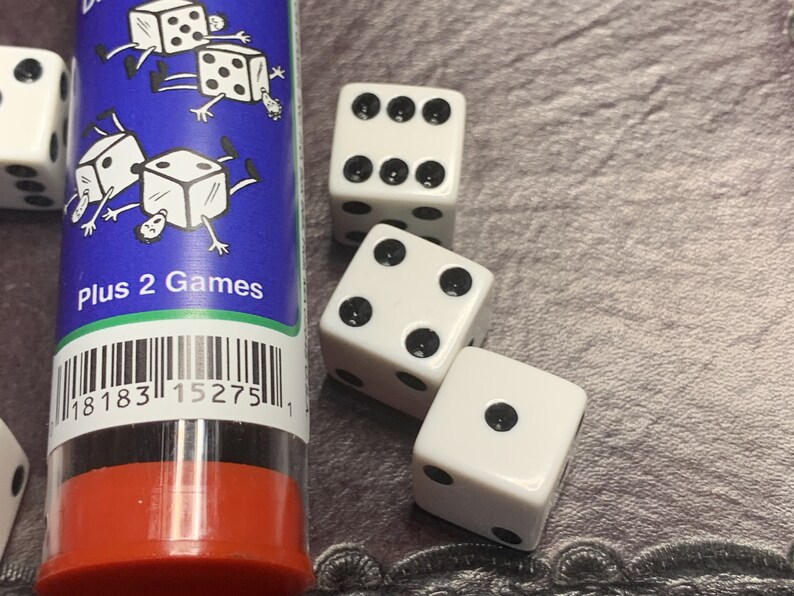 Kaput Dice Game - Instructions With 5 Dice - RPG Tool Tabletop Roleplay ...