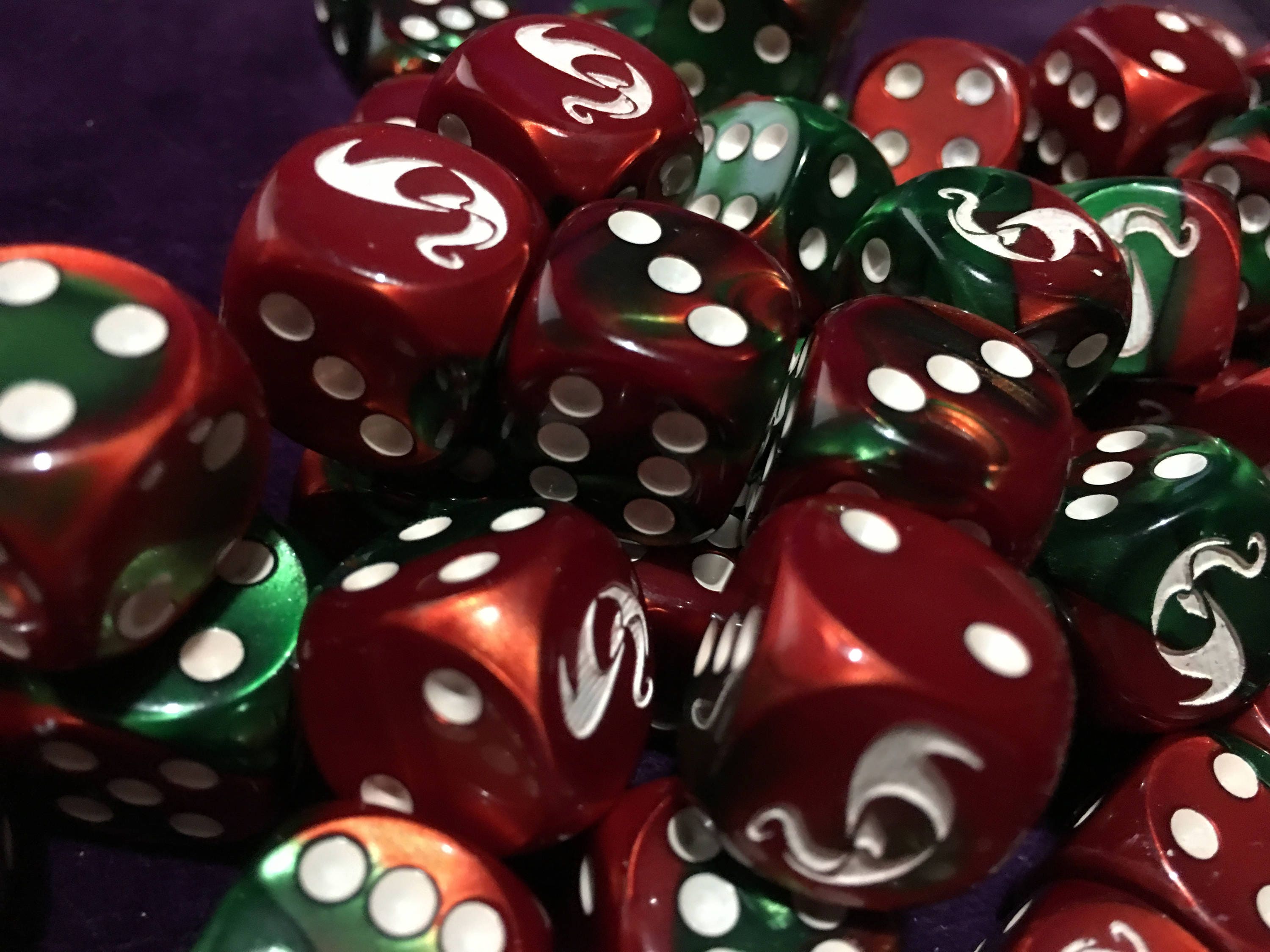 UDIC D6 Logo Customized Dice 2017 Yule Version | Etsy