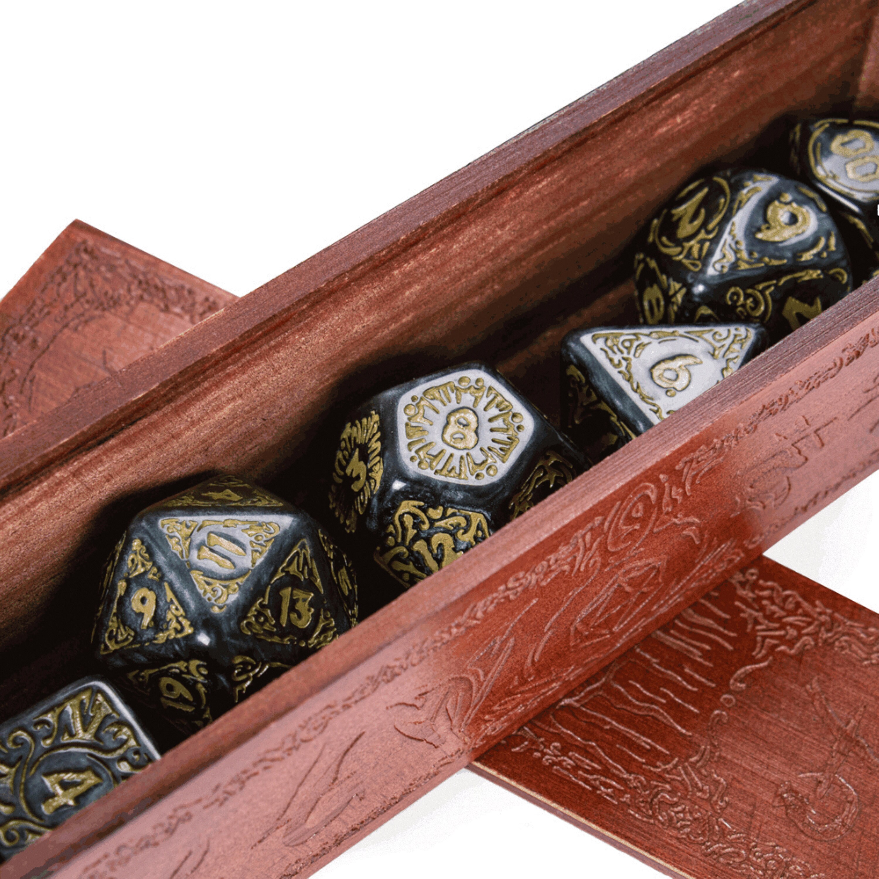 25mm Titan Dice Polyhedral Set With Box Nyx RPG Tabletop - Etsy