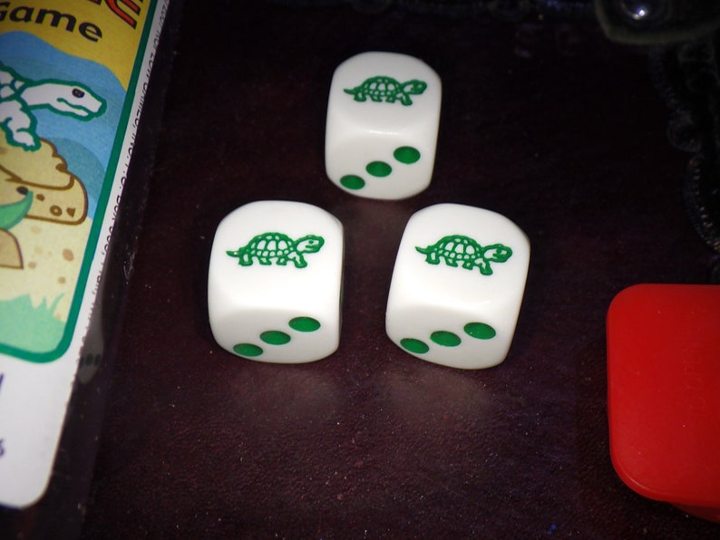 Turtle Dice Game Instructions With 5 Dice RPG Tool - Etsy