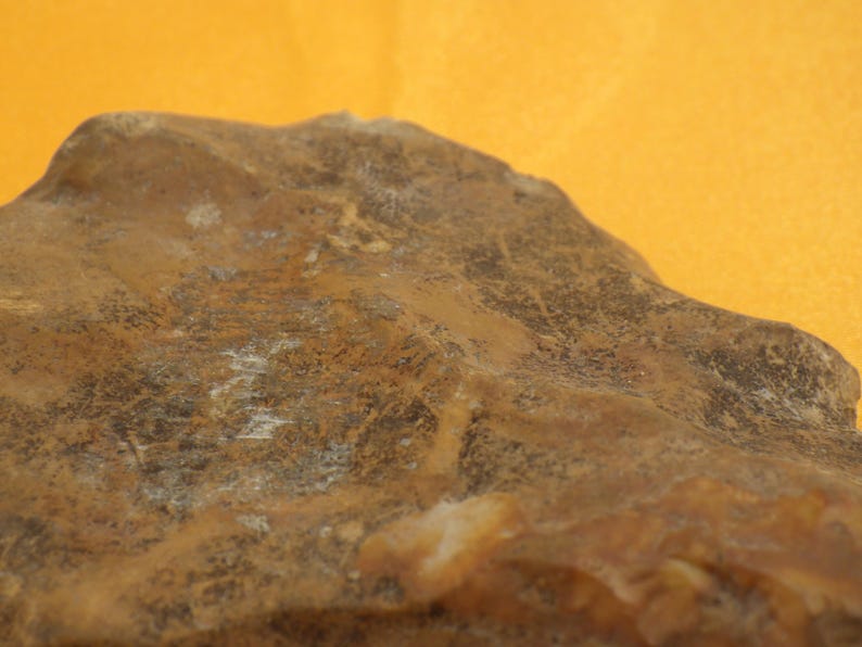 Stone Tool Artifact Hoe Scraper Axe Chopper 3.5x3.25x.5 Inches Worked ...