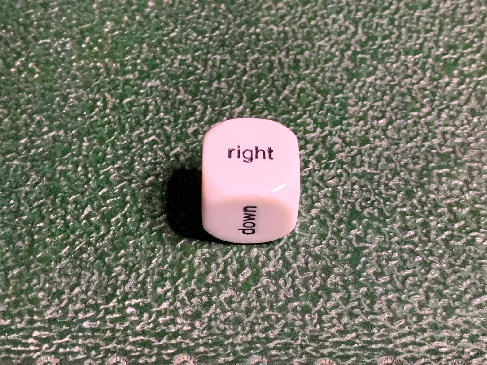 16mm D6 Random Direction Dice White With Black RPG Tool - Etsy