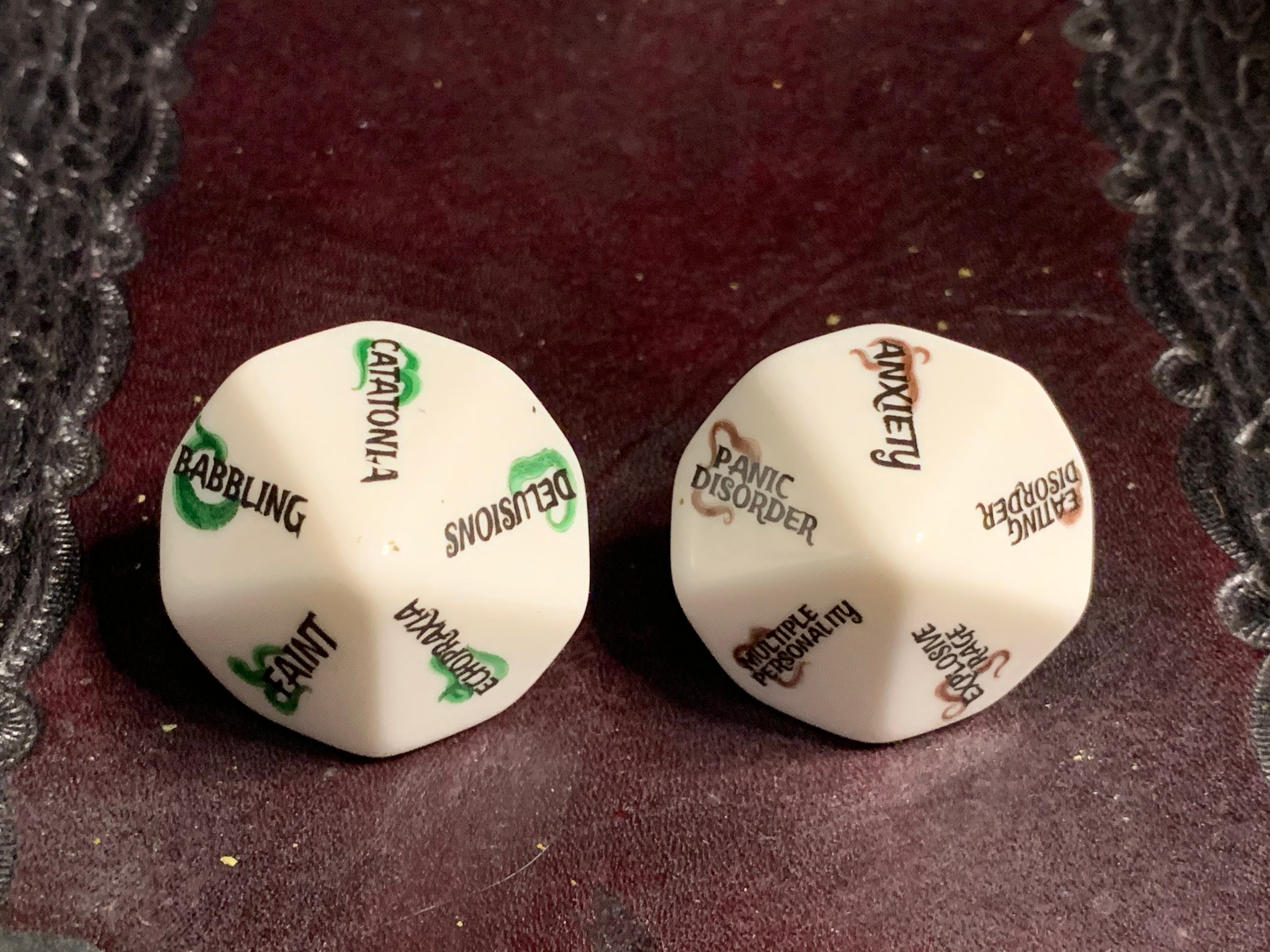 RPG Cthulhu Insanity Dice Dice Tabletop Gaming Game Roll - Etsy