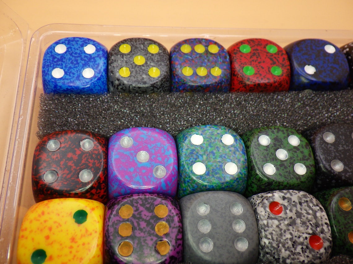 16mm Dice Reference Pack Packet Catalog Tabletop RPG CCG - Etsy