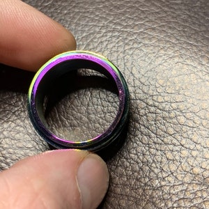 Double 6-sided (2D6) Dice Random Number Spinner Ring Rainbow Tabletop ...