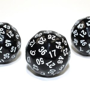 D60 (sixty Sided) Tabletop RPG Roleplay Game Die - RPG Tool Tabletop ...