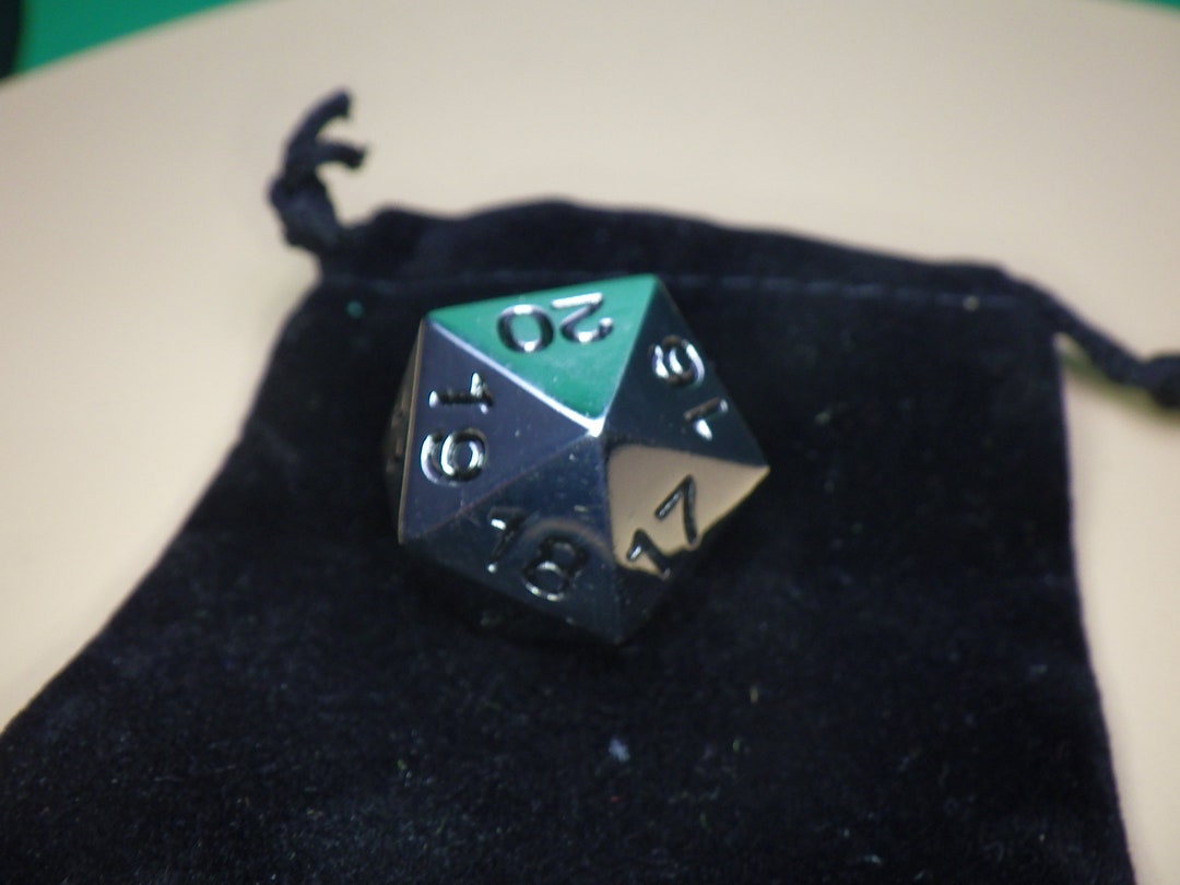 Metal Countdown 22mm With Bag D20 - RPG Tool Tabletop Roleplay Games ...