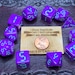 Retro Dice 11 Piece Polyhedral Set on the Run Tabletop RPG Gaming ...