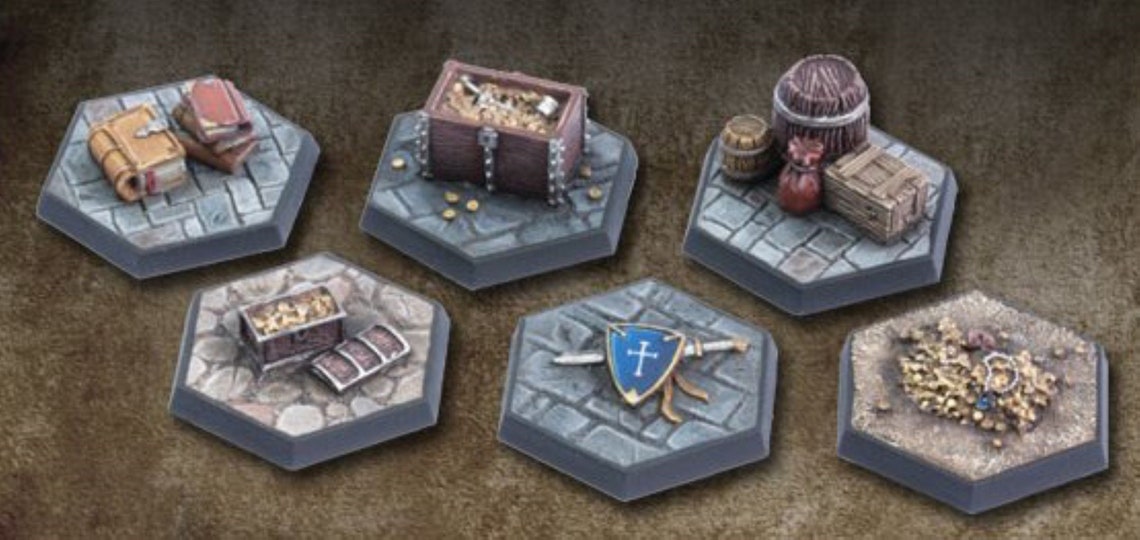 Game Marker: Loot Marker - Miniatures Figures RPG Tabletop Roleplay ...