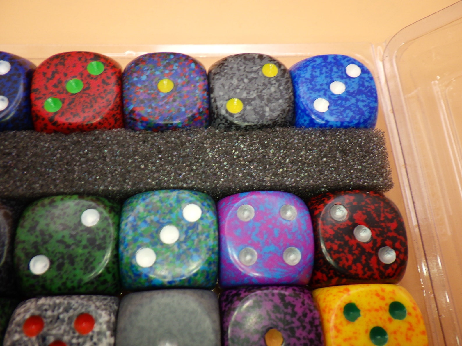 16mm Dice Reference Pack Packet Catalog Tabletop RPG CCG - Speckled ...