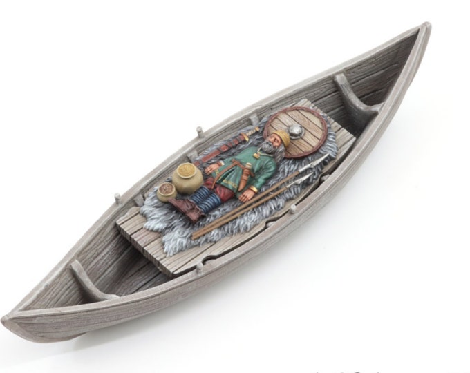 Viking Sea Burial Boat Body Miniatures Figures RPG Tabletop Roleplay ...