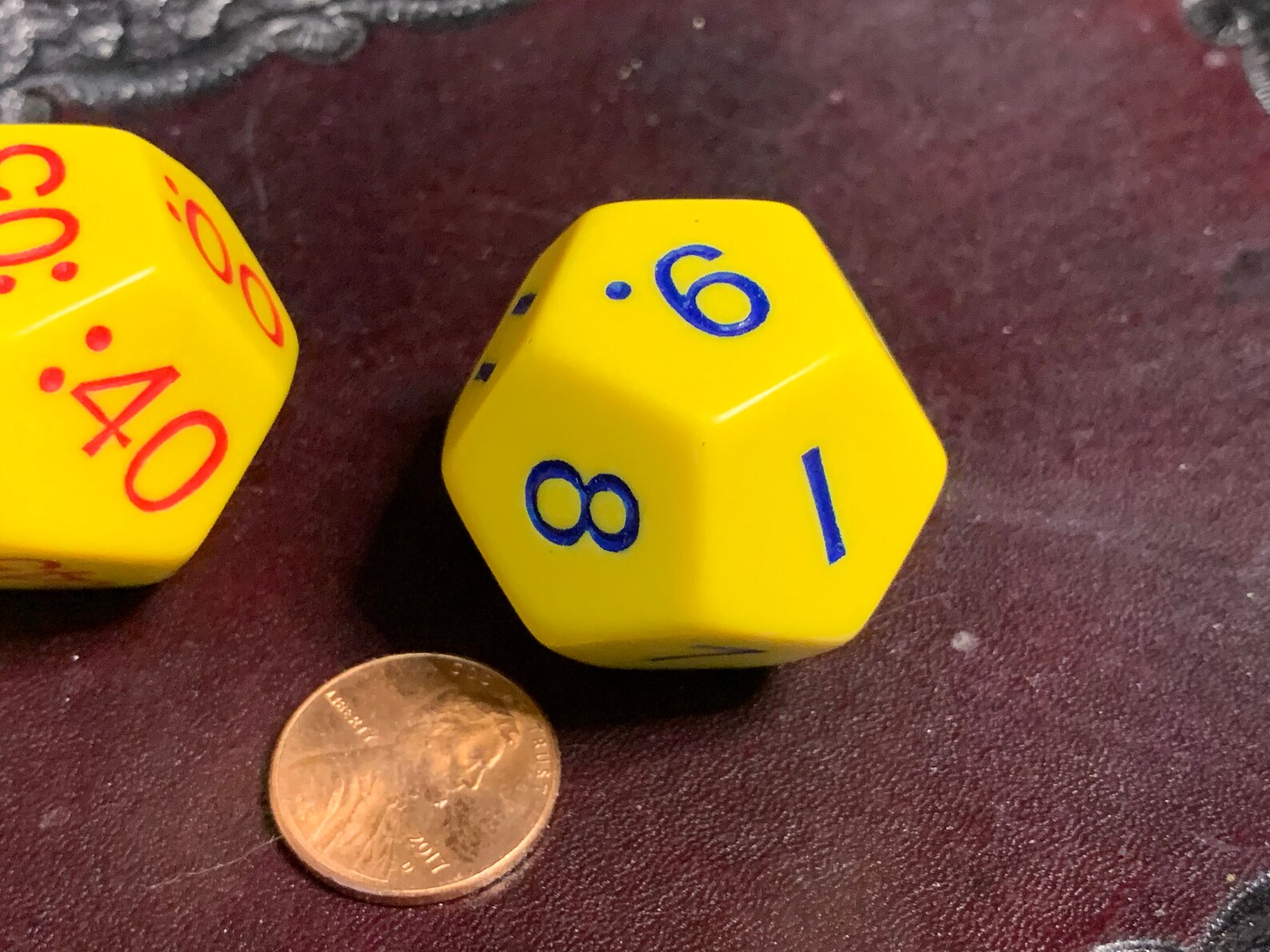 Large Time Dice Set / Hours Minutes Teacher Aid / Tabletop RPG Tracker ...