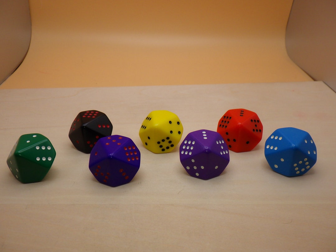 Pips D10 (ten-sided) Die 24mm Die - RPG Tool Tabletop Roleplay Games ...