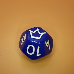 D12 Crown Dice RPG Tool Tabletop Roleplay Games Supply CCG Card Board ...