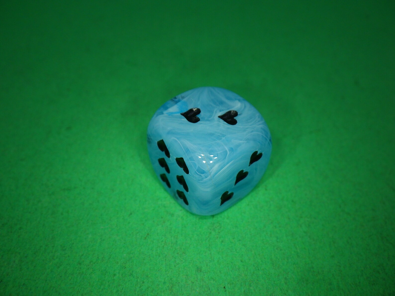 Heart Pip Dice Six-sided D6 16mm Die RPG Tool Tabletop - Etsy