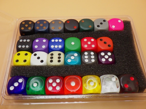 16mm Dice Reference Pack Packet Catalog 2007-2019 Opaque & | Etsy