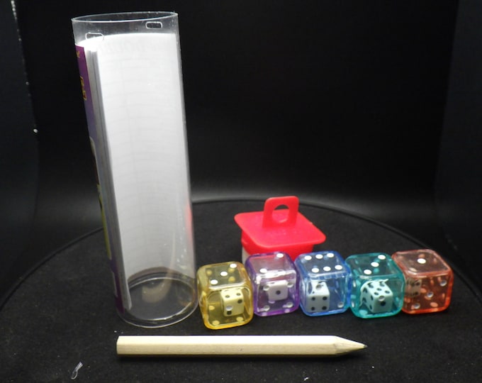 Double Dice Game Instructions With 5 Dice Tabletop Gaming - Etsy
