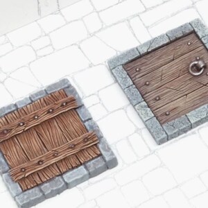 Trapdoors Set 1 4 Miniatures Figures RPG Tabletop Roleplay Games Models ...
