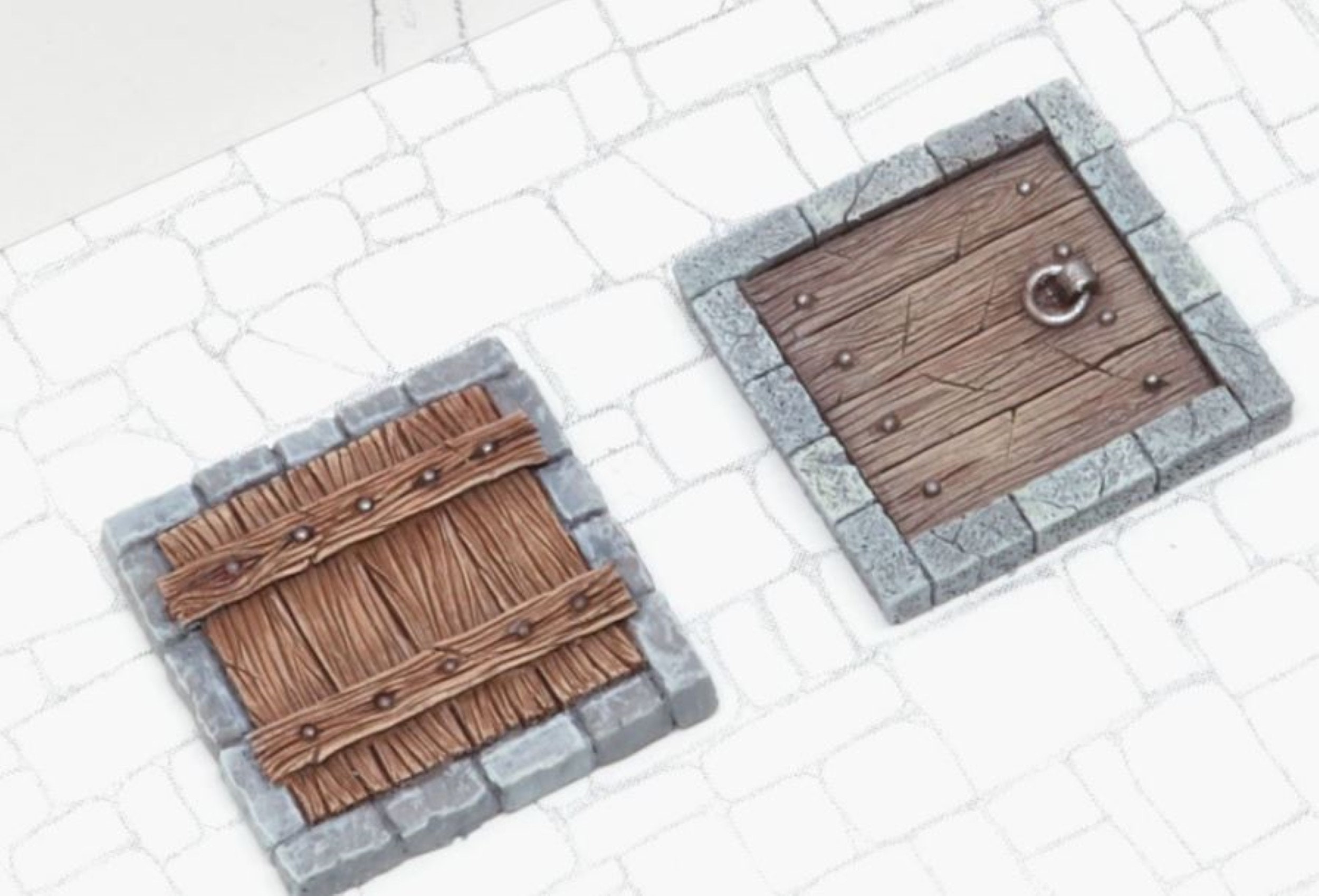 Trapdoors Set 1 4 Miniatures Figures RPG Tabletop Roleplay - Etsy