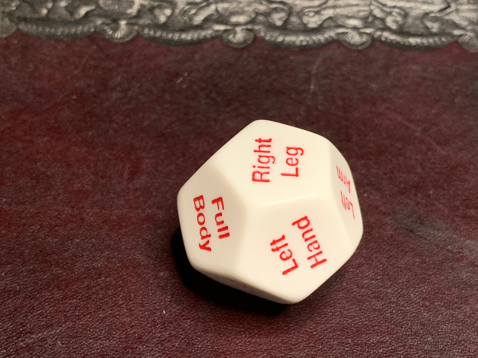 Hit Location Die D12 Body Part Dice / Critical Hit Combat Tracker / DND ...