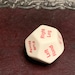 Hit Location D12 twelve Sided Die Dice Critical Fumble 28MM RPG Tool ...