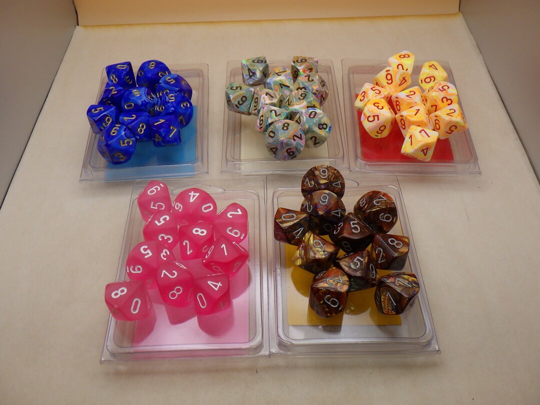 Choose 16mm Dice 10d10 Set (ten, Ten-sided Die) - RPG Tool Tabletop ...