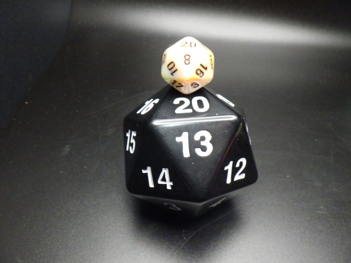 Huge 55mm D20 Countdown Die Extra Large Giant Twenty Sided - Etsy