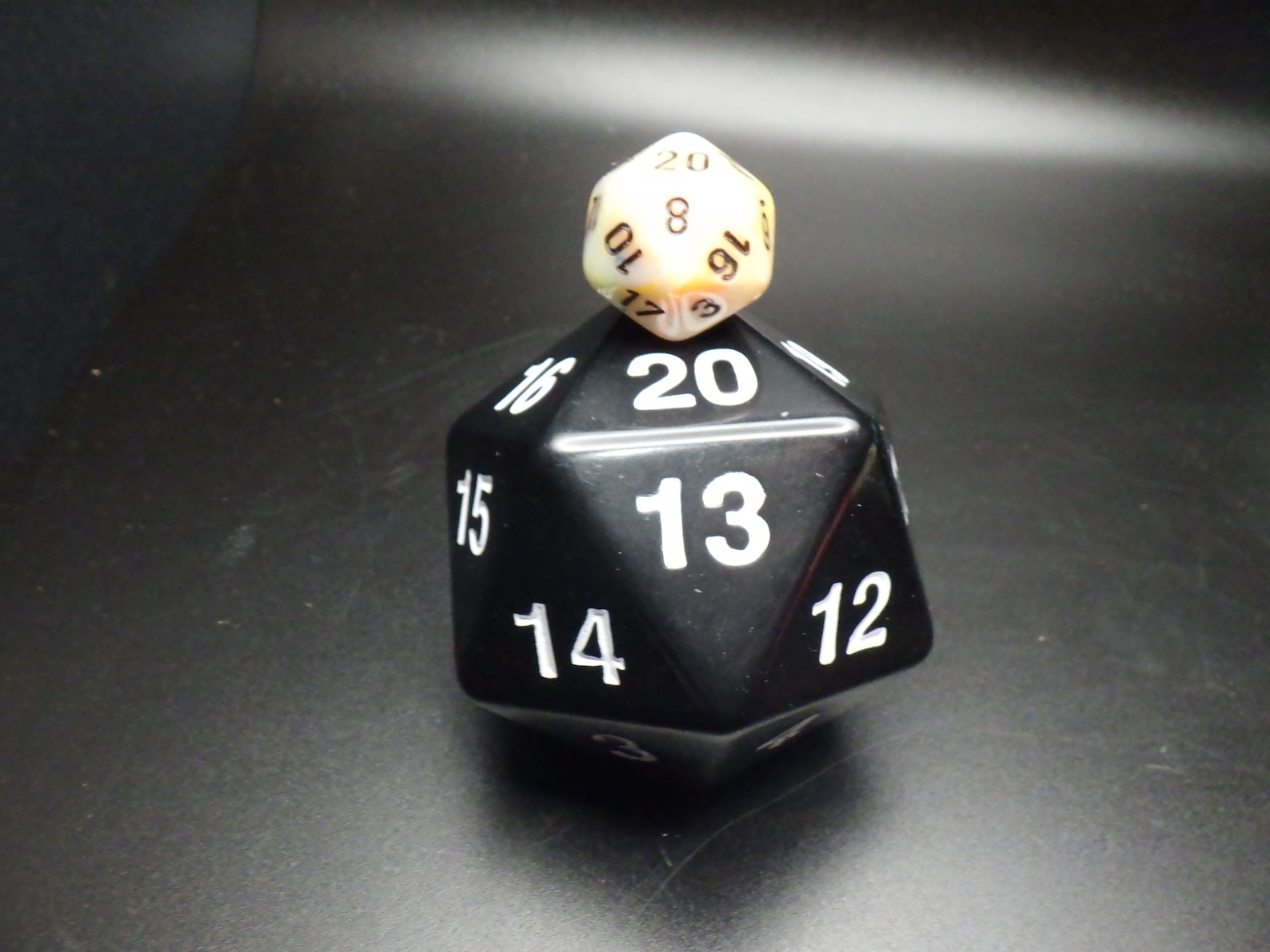 Huge 55mm D20 Countdown Die Extra Large Giant Twenty Sided Counter Dice ...