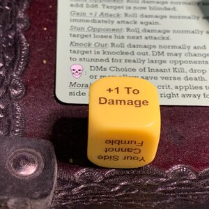 RPG Critical Hit and Fumble Dice Tabletop Gaming Game Roll - Etsy