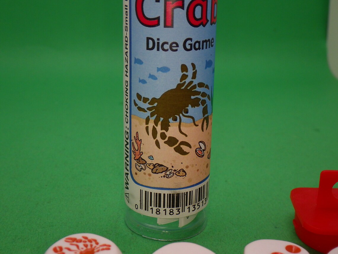 Crab Dice Game - Instructions With 5 Dice - RPG Tool Tabletop Roleplay ...